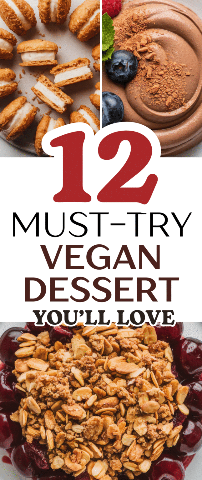 13 Must-Try Vegan Dessert Recipes - Lemons Life and Love