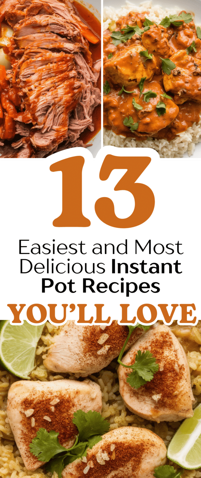 13 Easiest and Most Delicious Instant Pot Recipes You’ll Love - Lemons ...